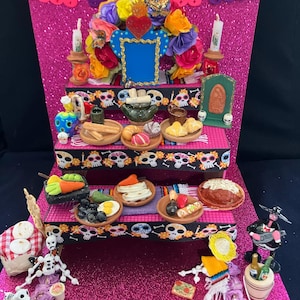 Día De Muertos Mini Altares Y Ofrendas - Etsy