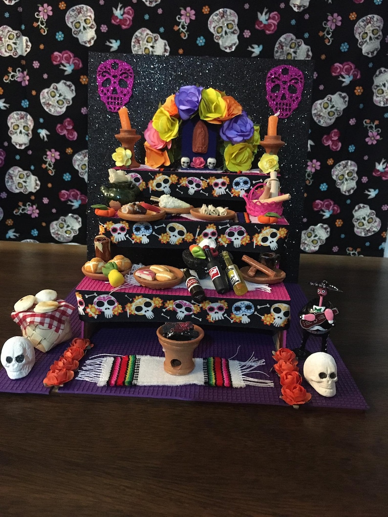 Día De Muertos Mini Altares Y Ofrendas - Etsy