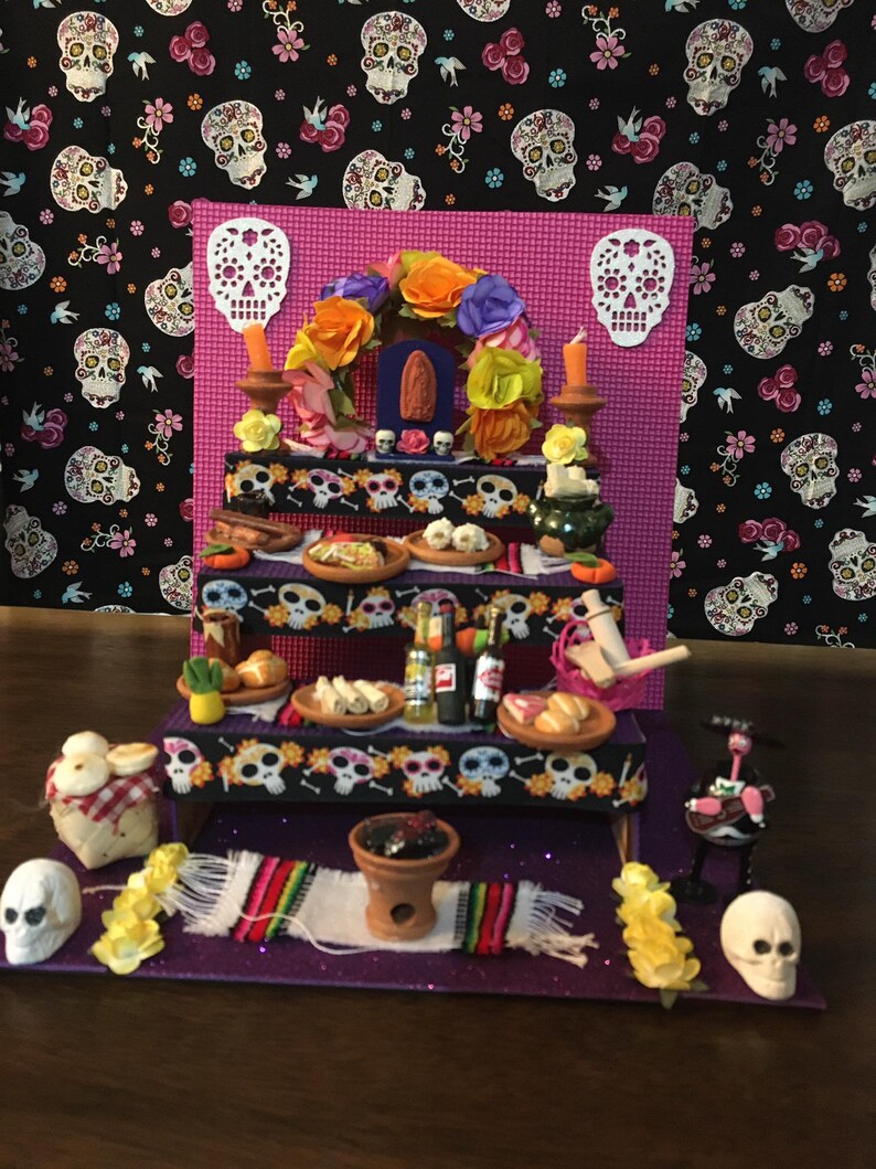 Día De Muertos Mini Altares Y Ofrendas - Etsy