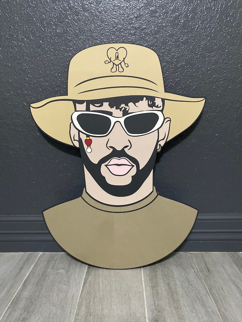 Karol G/ Bad Bunny Character Cutouts - Etsy Singapore