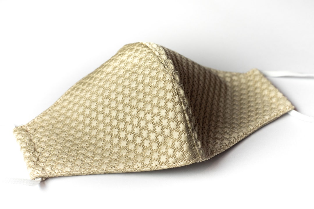 Textured Champagne Mask - Etsy