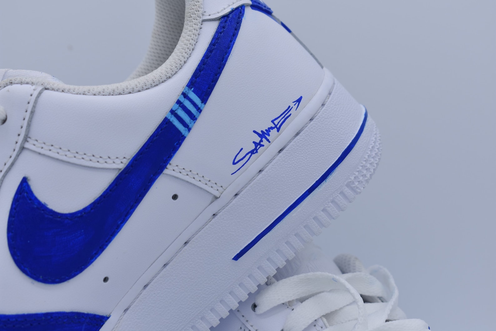 Blueberry Custom Air Force 1 - Etsy