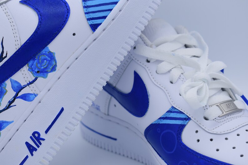Blueberry Custom Air Force 1 - Etsy