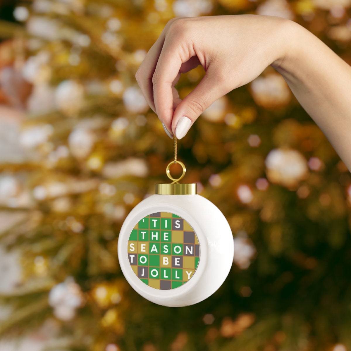 Wordle Christmas Ball Ornament for Word Lovers Holiday Decor - Etsy