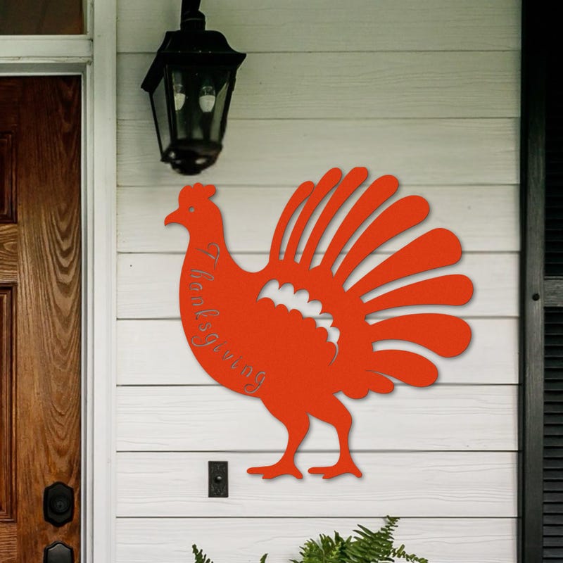 Metal Turkey - Etsy