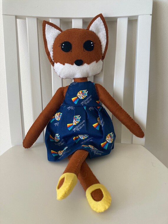 Sophia der Fuchs 100 % Wolle Filz Spielzeug | Etsy