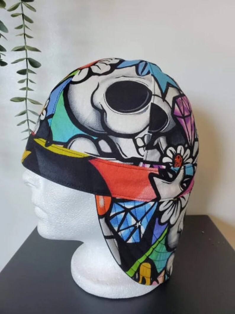 6 Panel Welders Cap Pattern/template DEEP/LOW - Acrylic Design - 1/4 ...