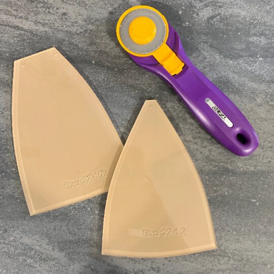 6 Panel Welders Cap Pattern/template DEEP/LOW - Acrylic Design - 1/4 ...