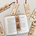 Engraved Wooden Bookmarks - Gift for Booklovers - One More Chapter ...