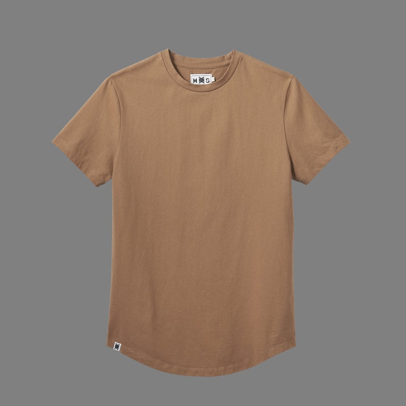 Curved Hem T Shirt Men - Etsy