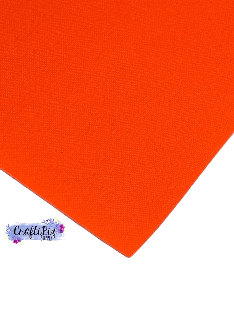 Neon Faux Leather Sheet, Bright, Fluorescent, Bow Supplies, Glitter ...