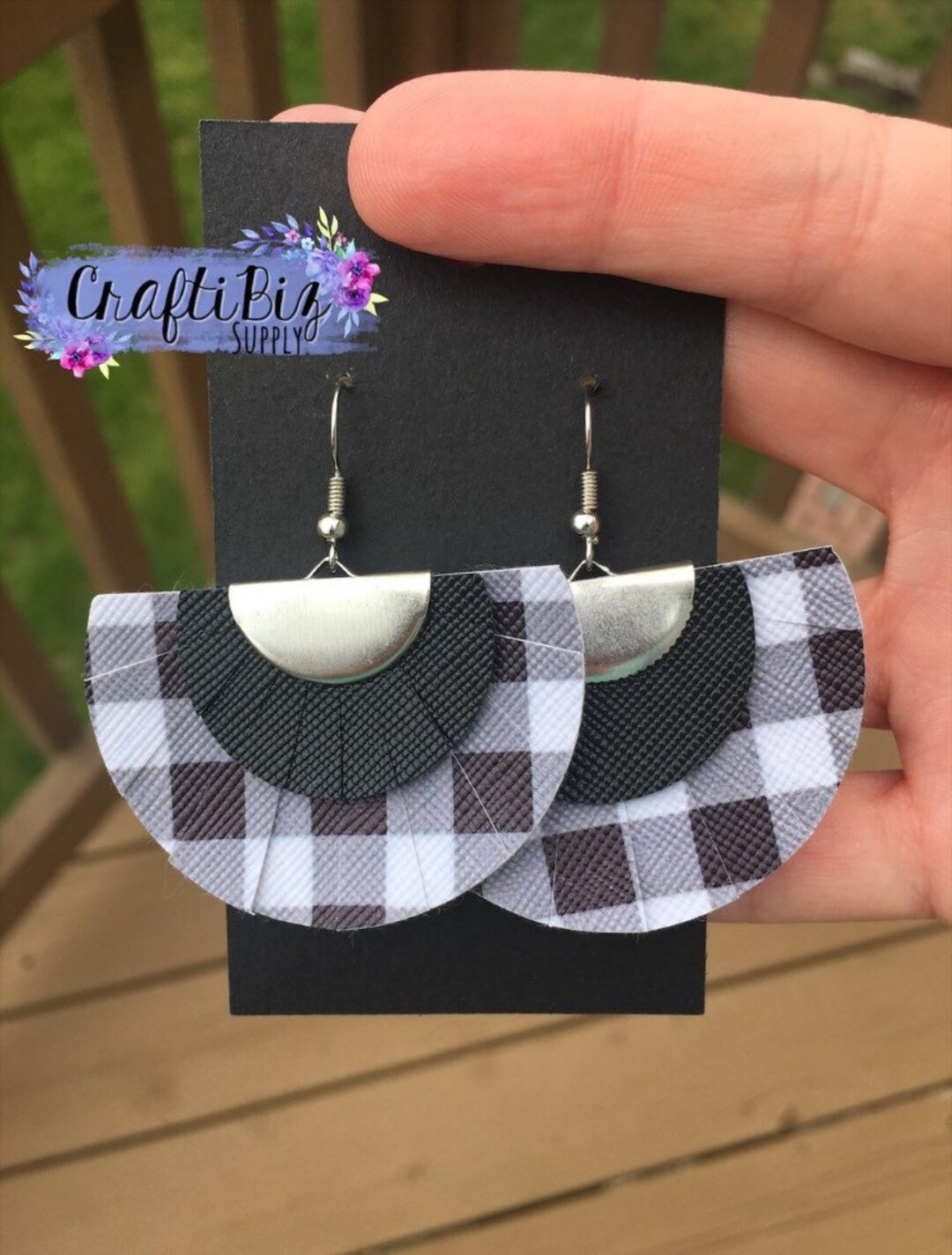 Multi Sized Fringed Fan Earring Die - Etsy