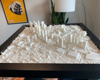 3d Los Angeles Map | Etsy