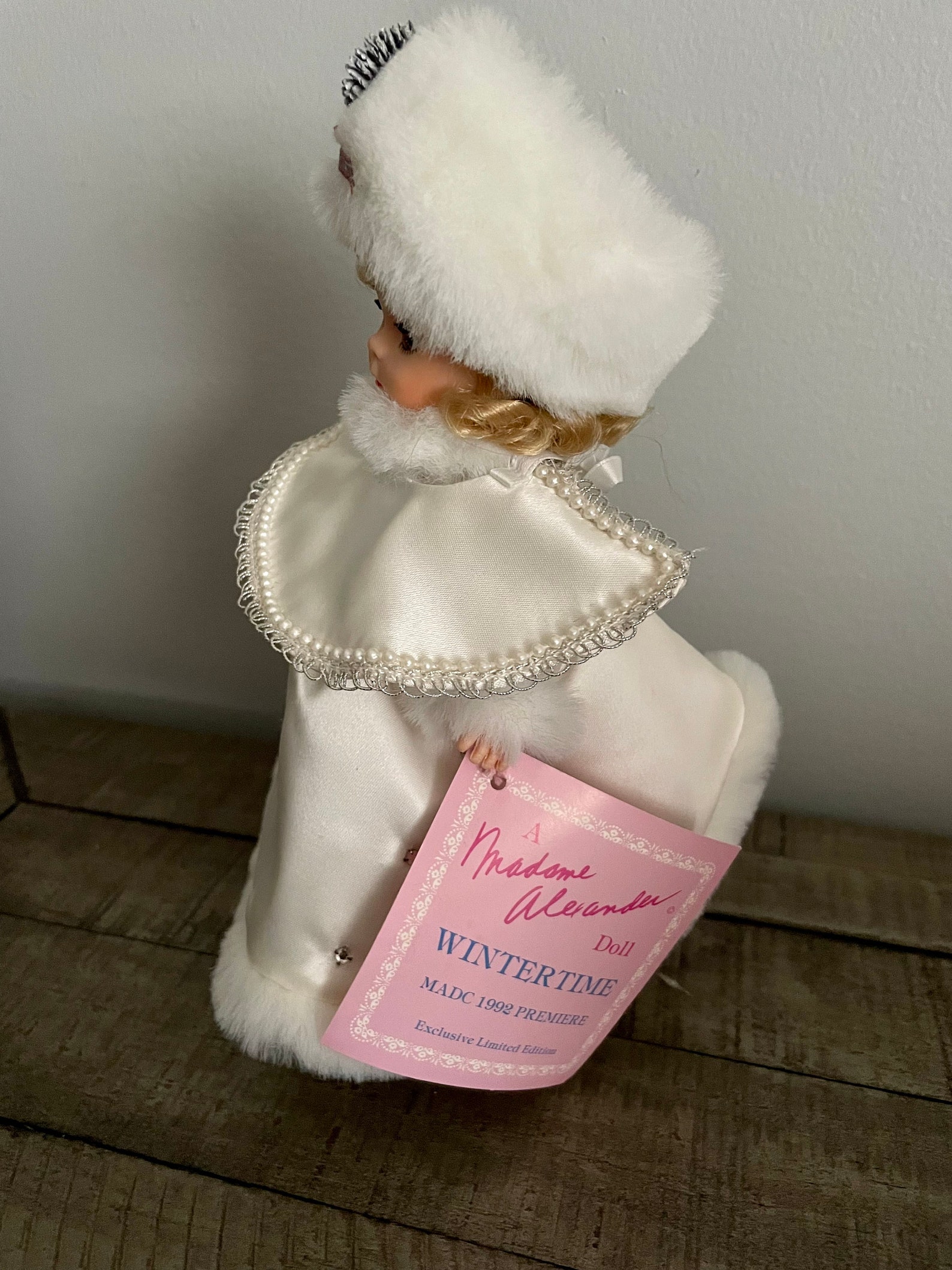 MADC 1992 Premiere Limited Edition: 8" Wintertime Madame Alexander ...