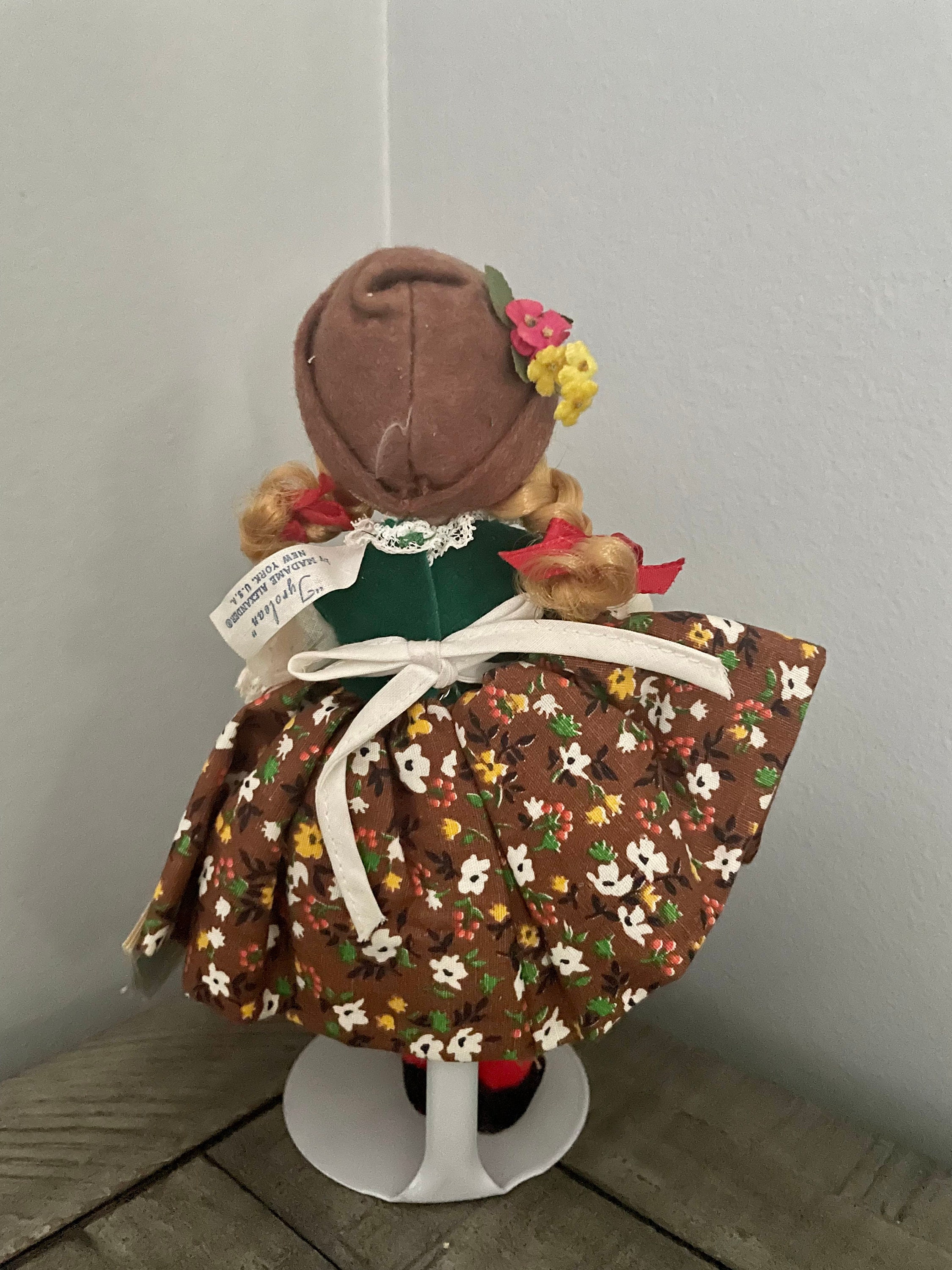 International Tyrolean Girl 1973 Vintage Madame Alexander 8 Doll 798 W ...
