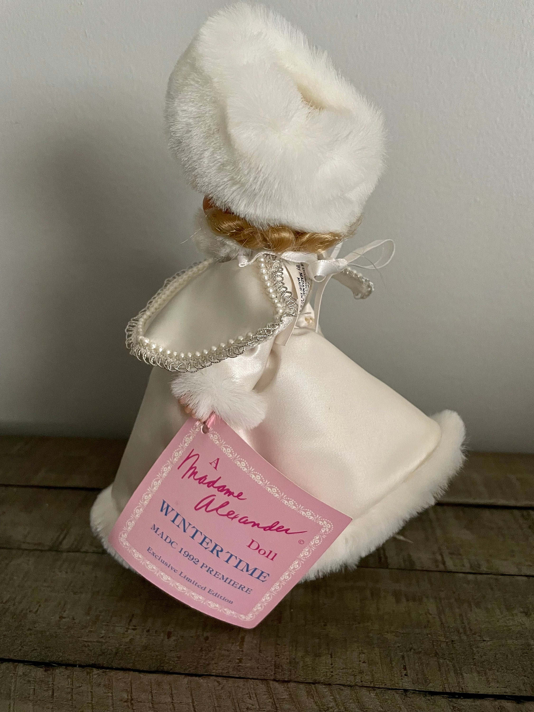 MADC 1992 Premiere Limited Edition: 8" Wintertime Madame Alexander ...