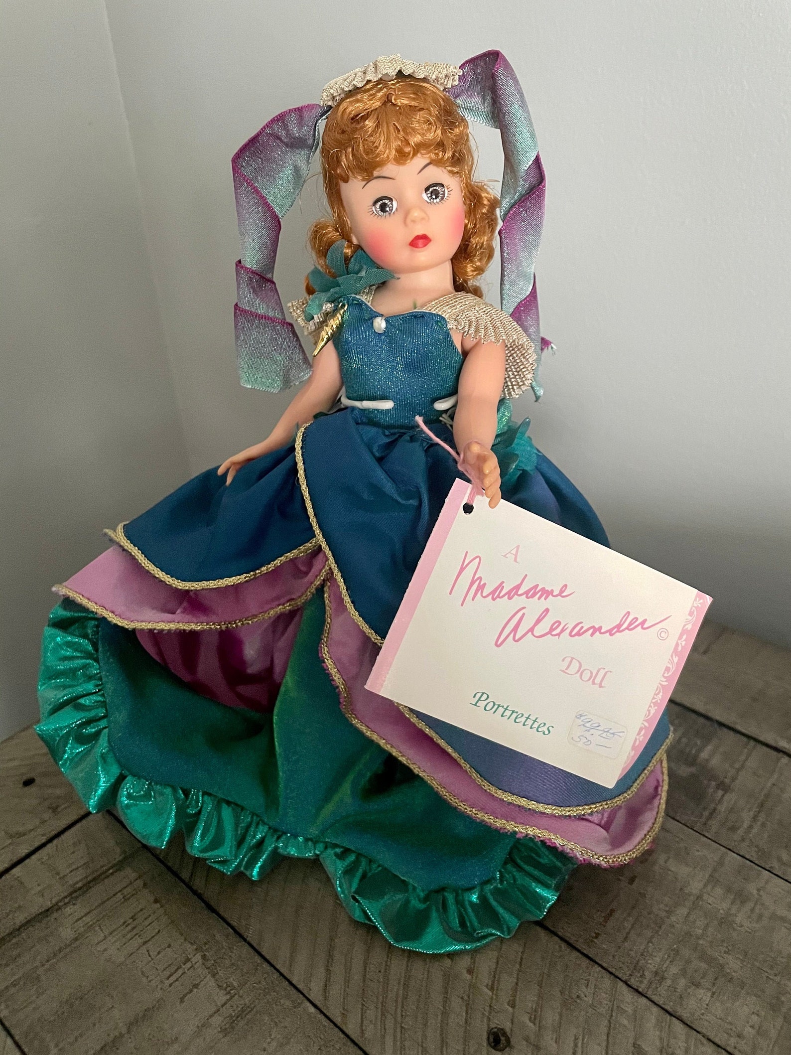 Madame Alexander 10" Portrettes: Little Mermaid Doll #1145 W/stand ...