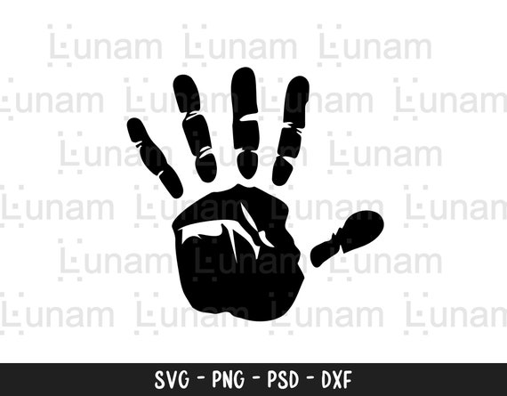 Hand SVG Handprint SVG Stop SVG Hand Hand Palm Cut File | Etsy