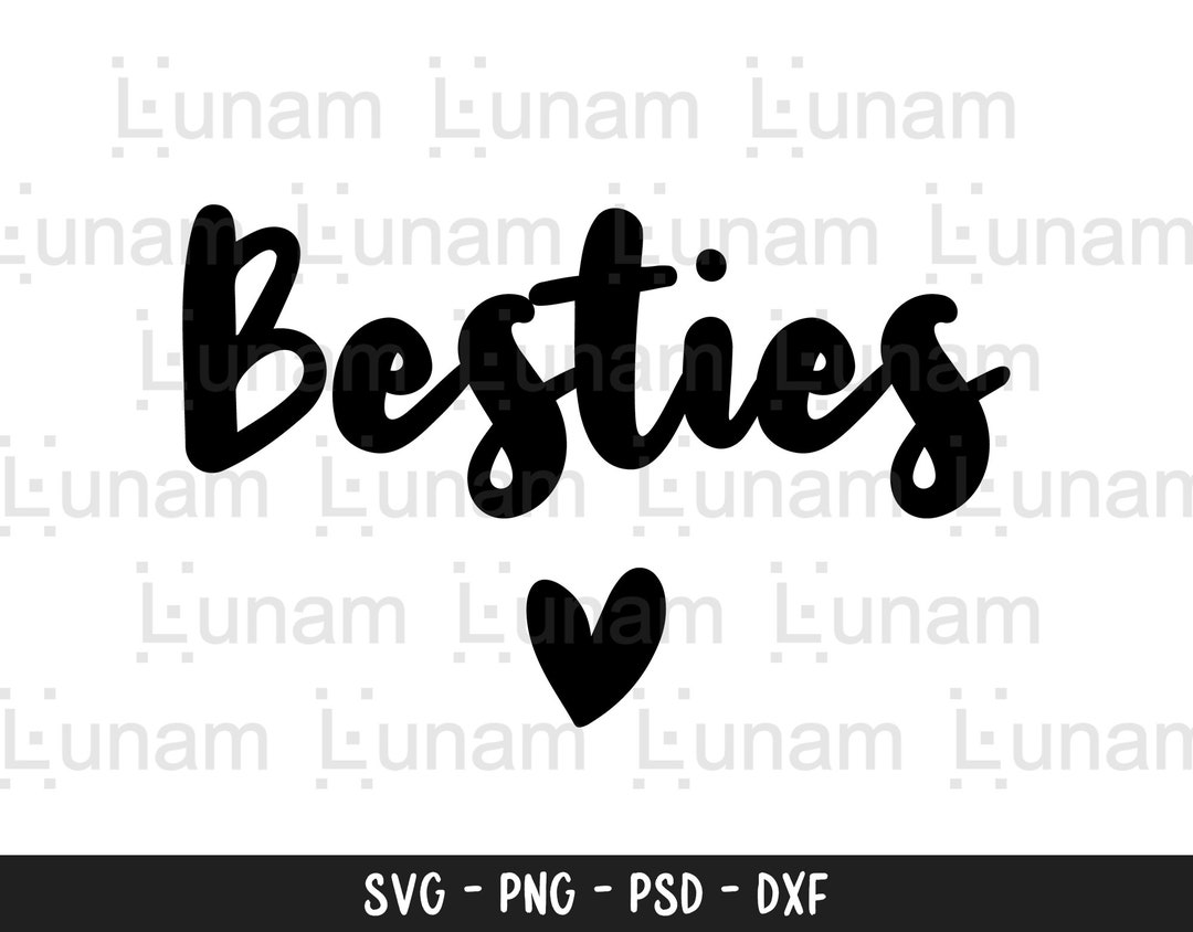 Besties Svg, Best Friends Svg, Besties Shirt Svg, Best Friends Shirt ...