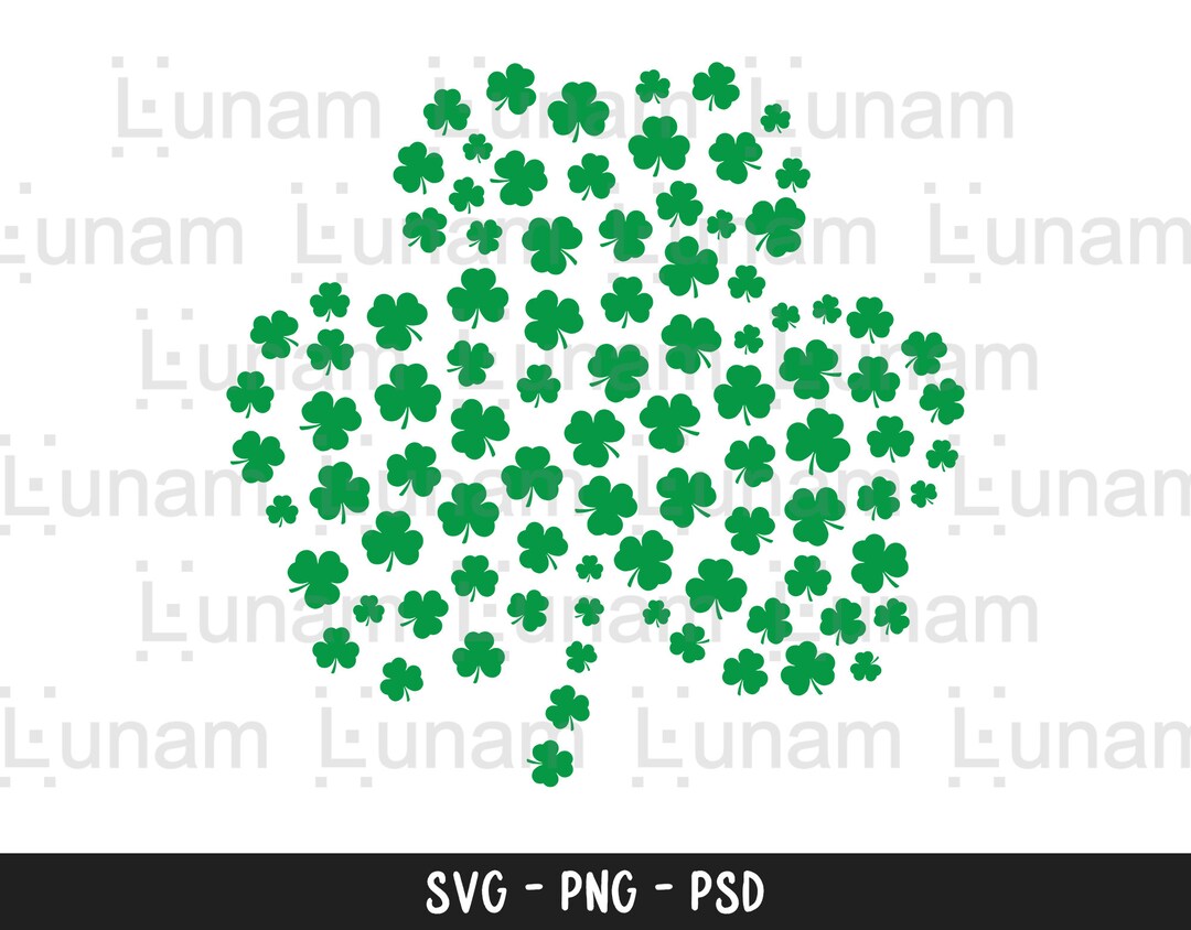 Clover Svg, Shamrock Svg, St Patricks Day Avg, St Patrick's Day Svg ...