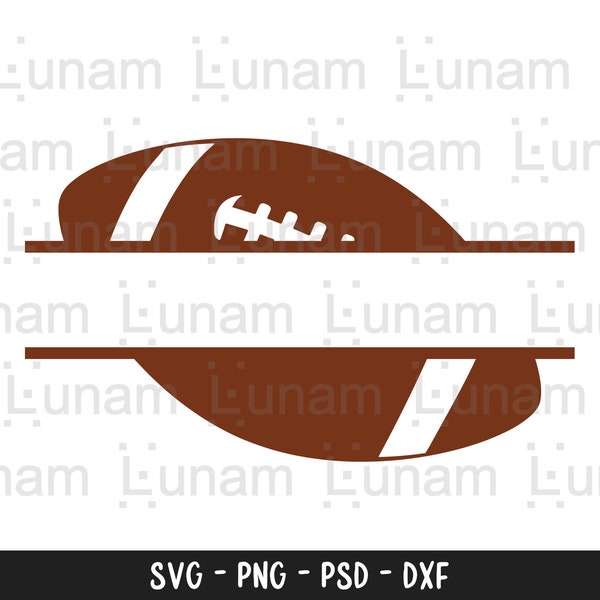 Split Football - Etsy