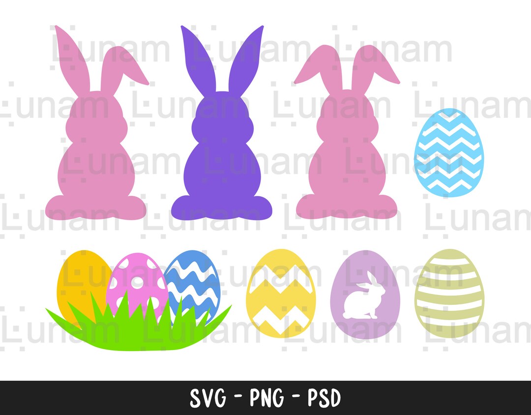 Easter Bundle Svg, Easter Bunny Svg, Easter Svg, Easter Egg Svg, Easter ...
