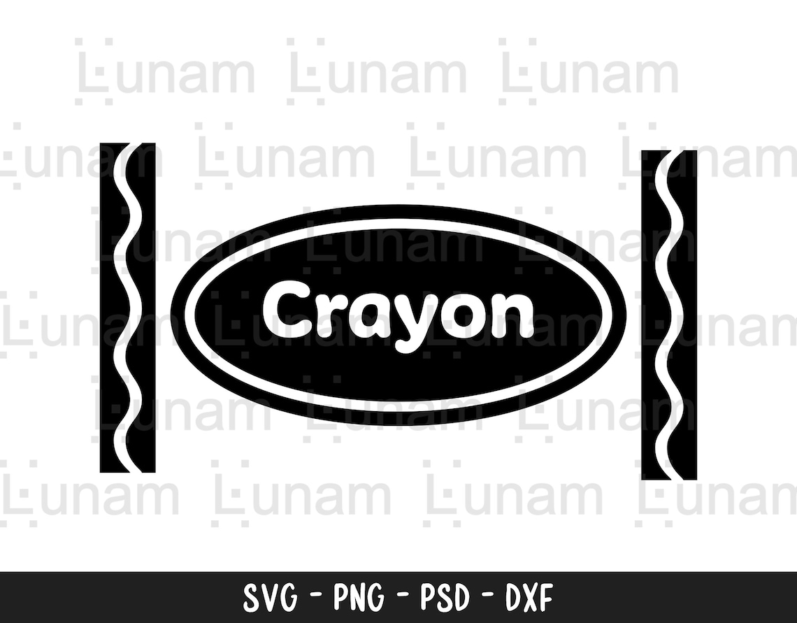Crayon Svg Crayon Wrapper Svg Crayon Costume Svg Halloween - Etsy