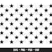 50 STARS SVG, AMERICAN Flag Stars Svg, Silhouette, Cricut, Union 50 ...
