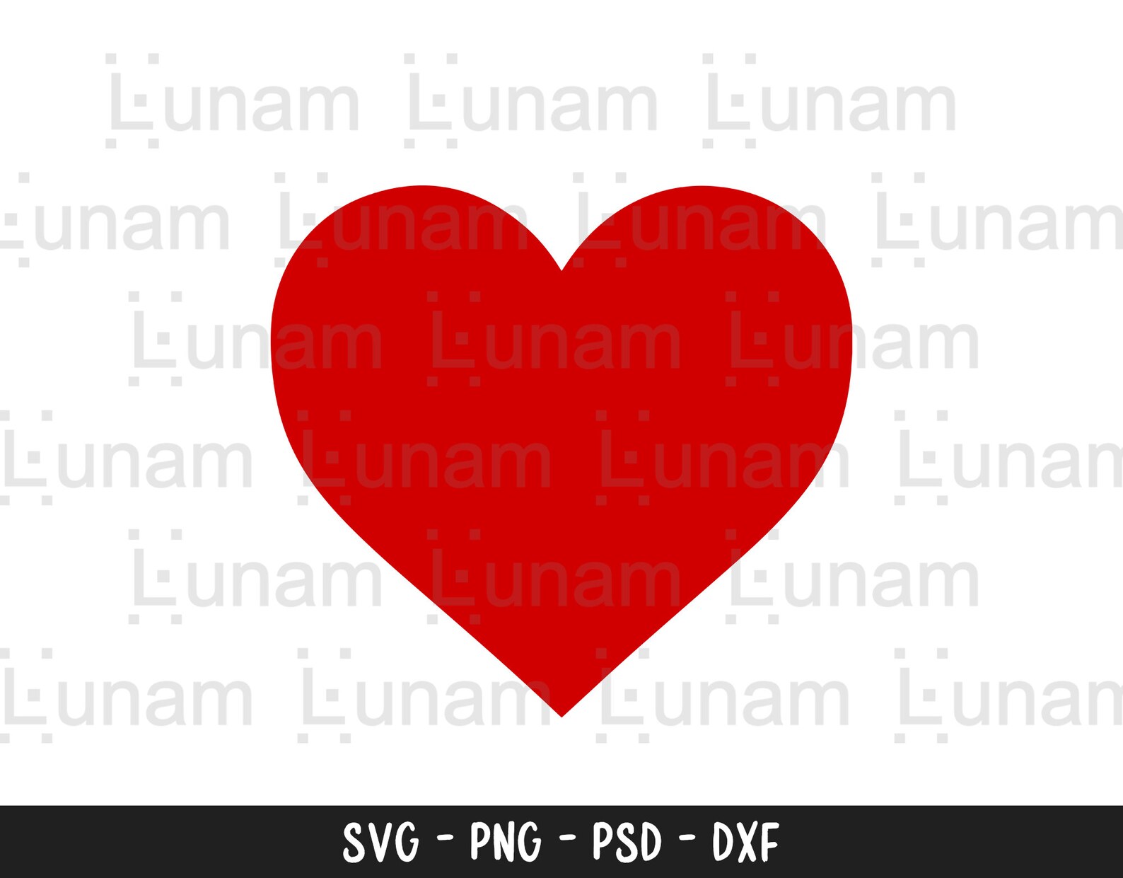 Heart Svg, Basic Heart Svg, Valentine's Day Heart Svg, Love Svg - Etsy