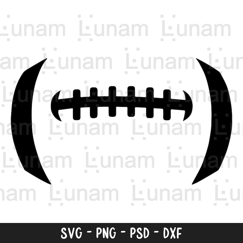 Svg Football Thread - Etsy