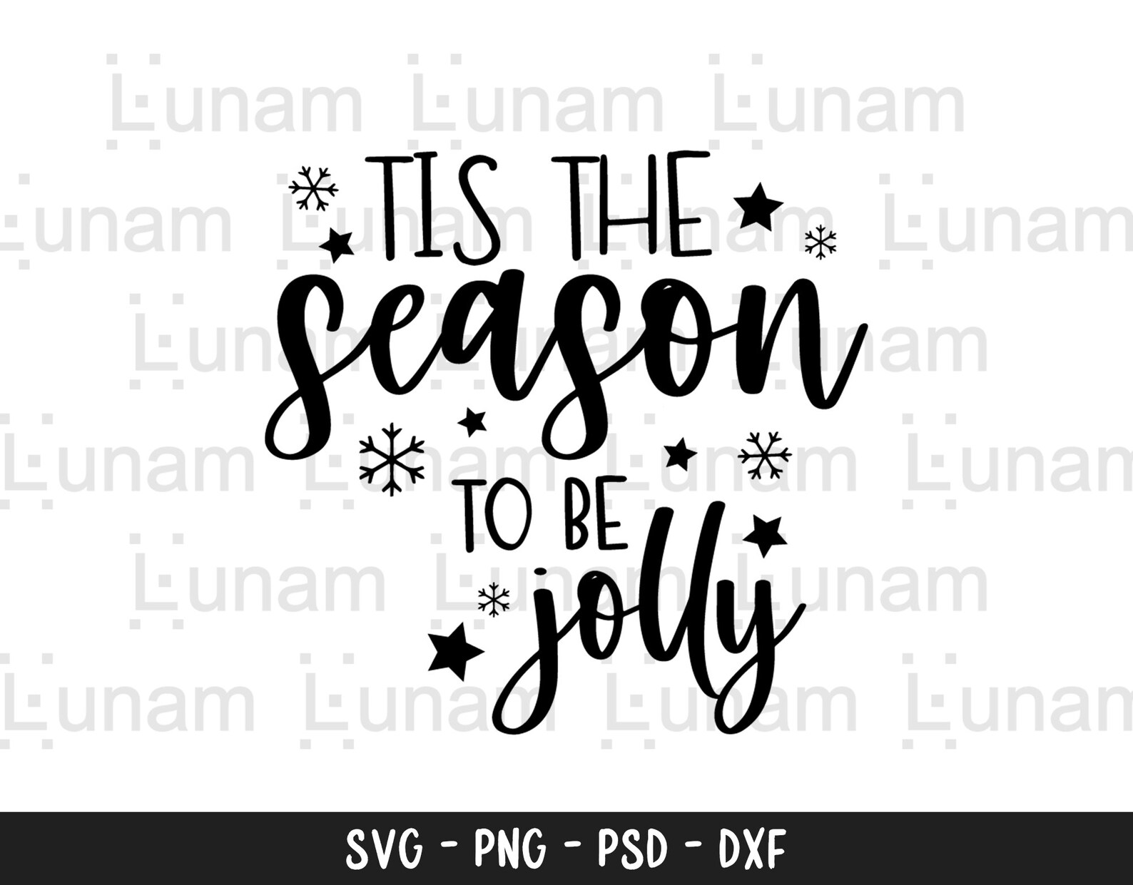 Tis the Season to Be Jolly Svg Tis the Season Svg Christmas - Etsy