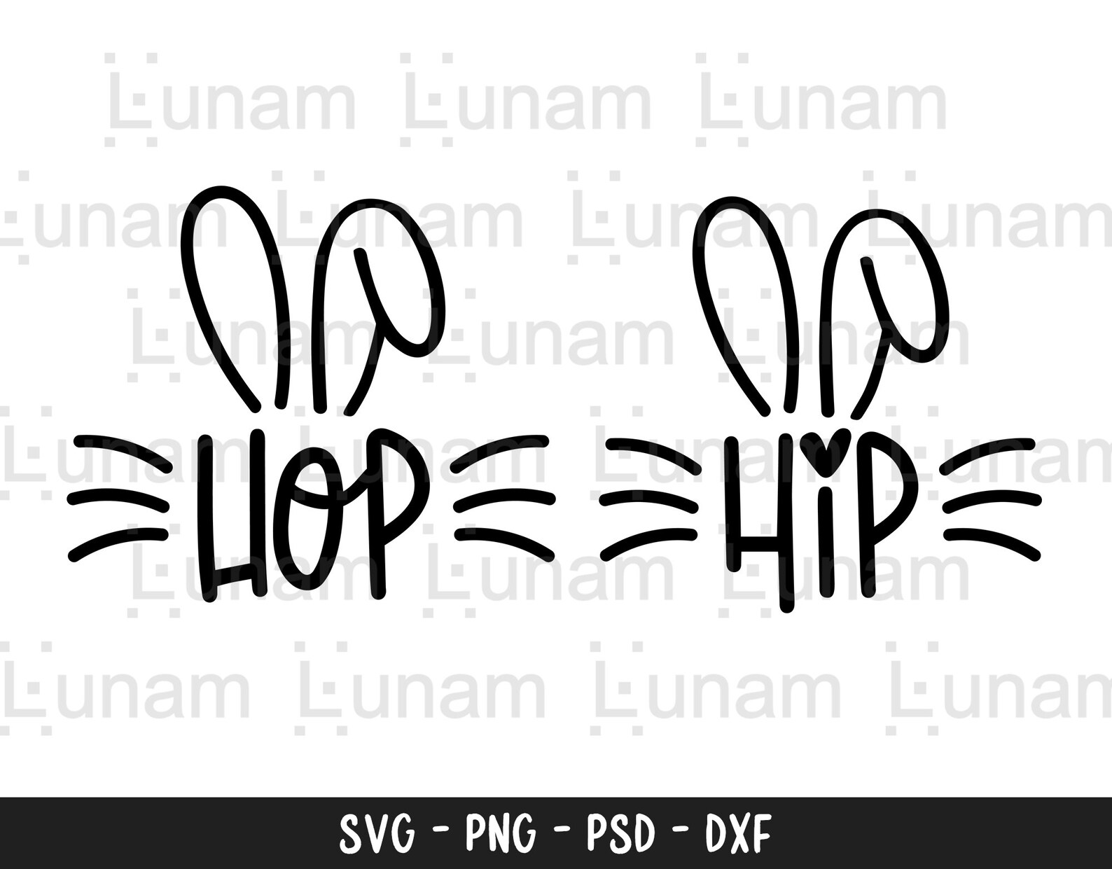 Hip Hop Bunny Svg Easter Svg Bunny Ears Svg Bunny Face Svg - Etsy
