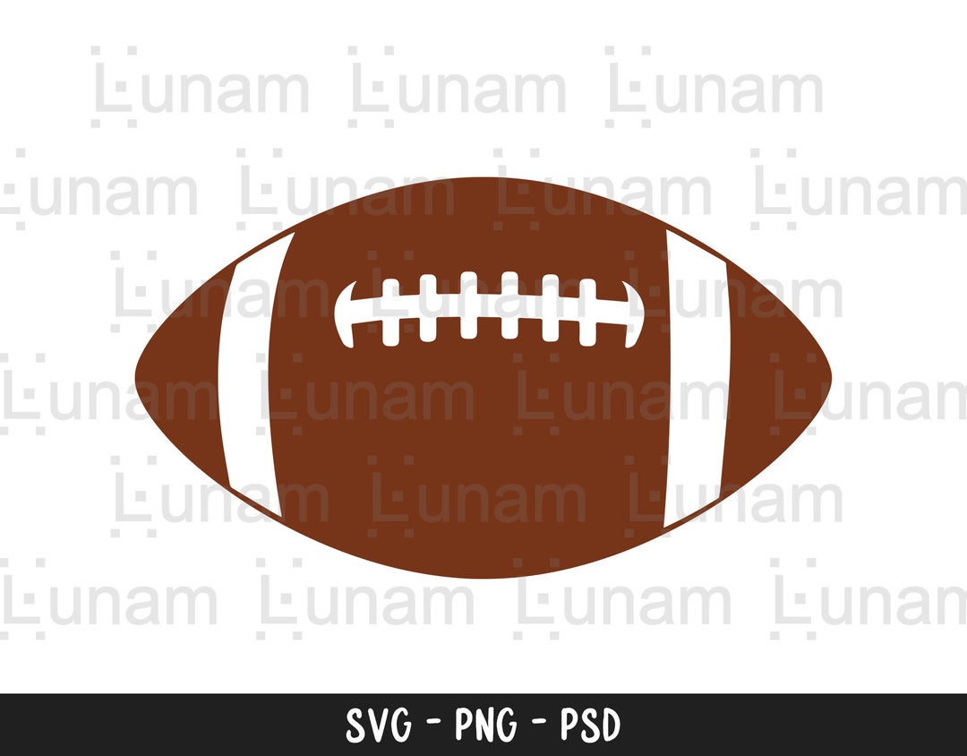 Football SVG, Football Silhouette, Football PNG, Football Cut Files ...
