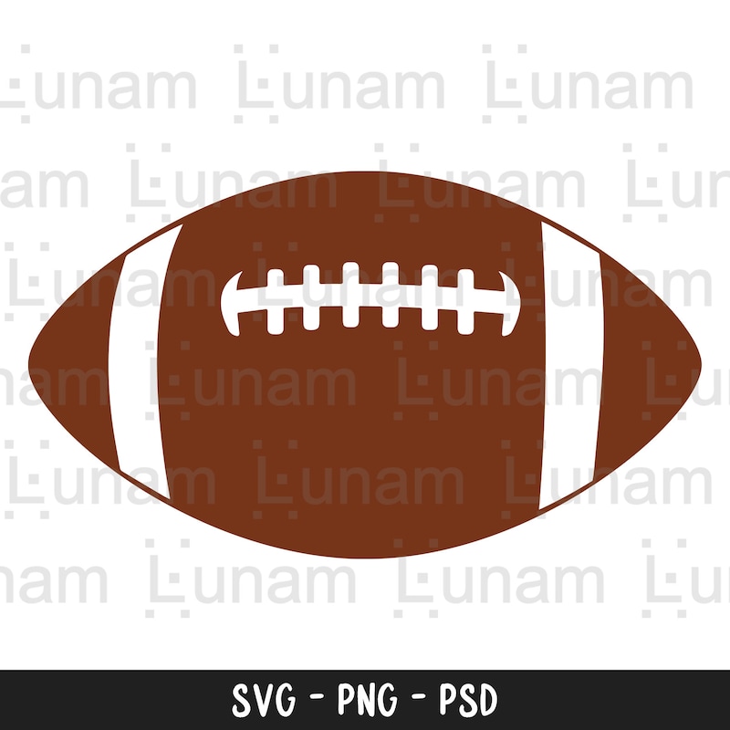 Half Football Svg - Etsy