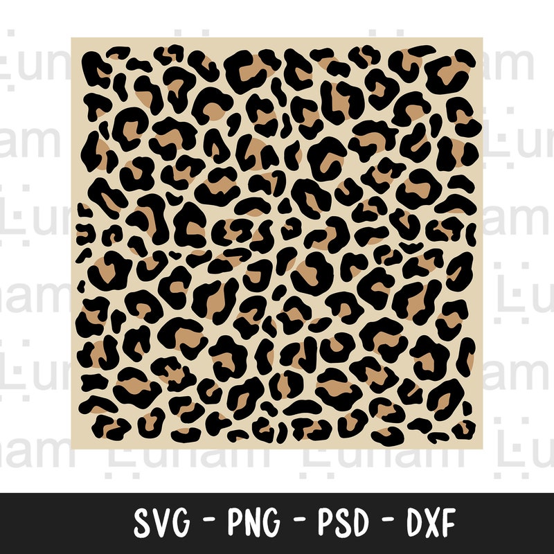 Leopard Svg - Etsy