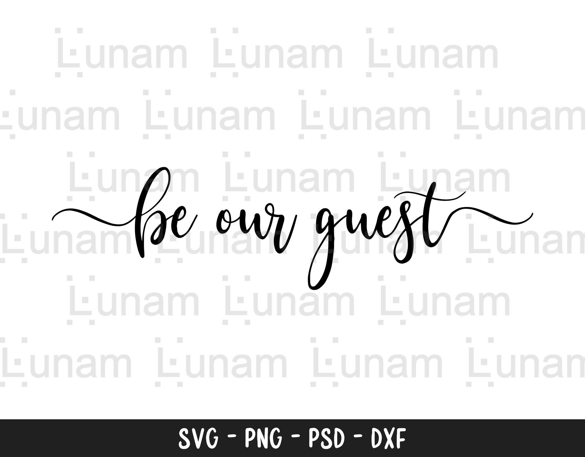 Be Our Guest Svg Cut File Farmhouse Decor Svg Clipart Guest - Etsy Canada