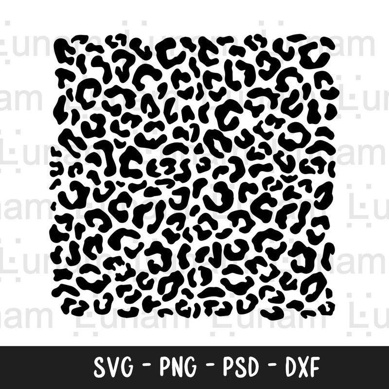 Leopard Pattern Print Art - Etsy