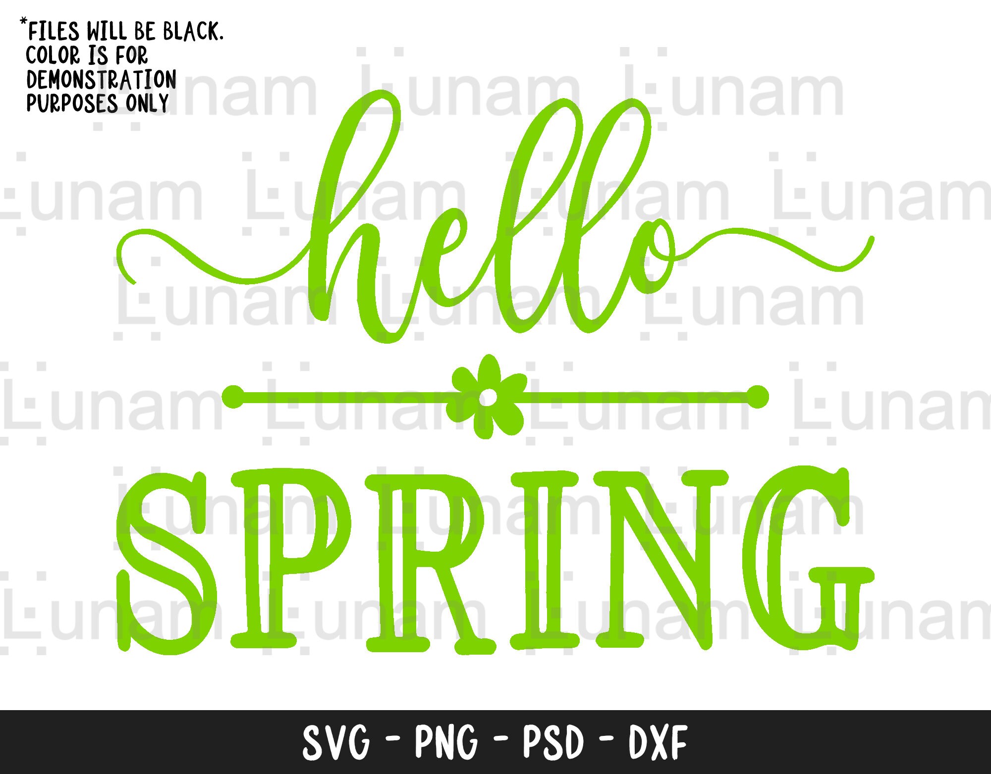 Hello Spring Svg, Spring Svg, Spring Cut File, Spring Welcome Sign Svg ...