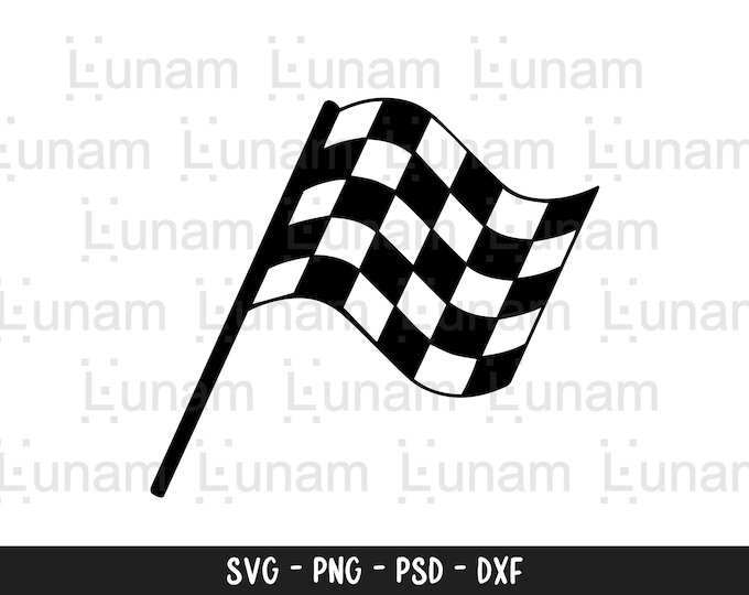 Nascar Racing Flags Start and Finish SVG - Etsy Canada