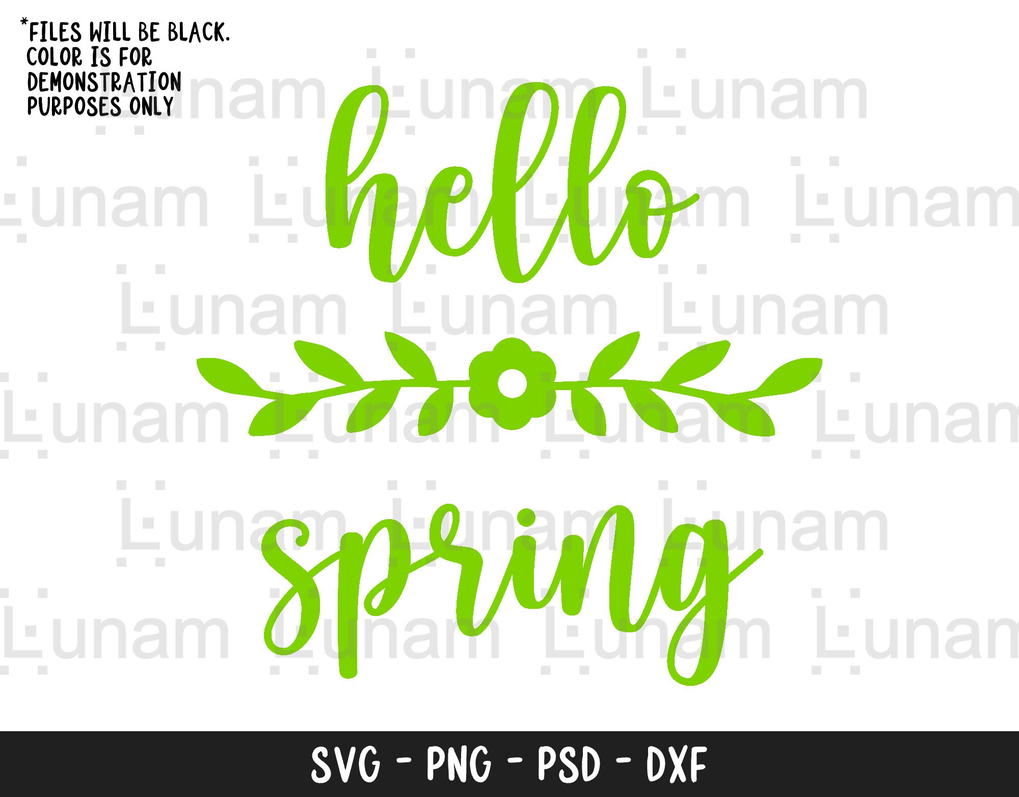 Hello Spring Svg, Spring Svg, Spring Cut File, Spring Welcome Sign Svg ...