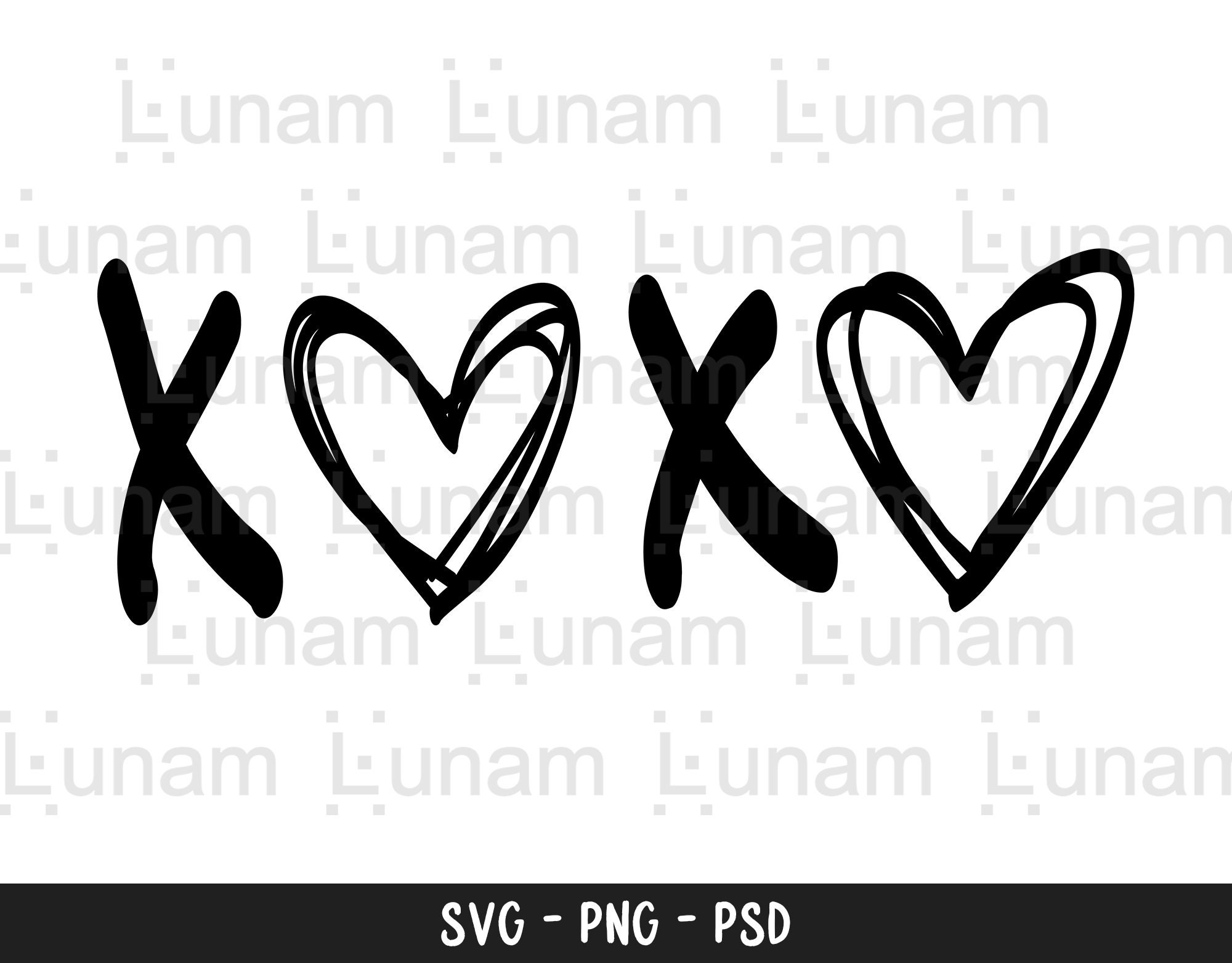 Xoxo Valentine SVG for Cricut/silhouette Xoxo Svg Valentine - Etsy Canada