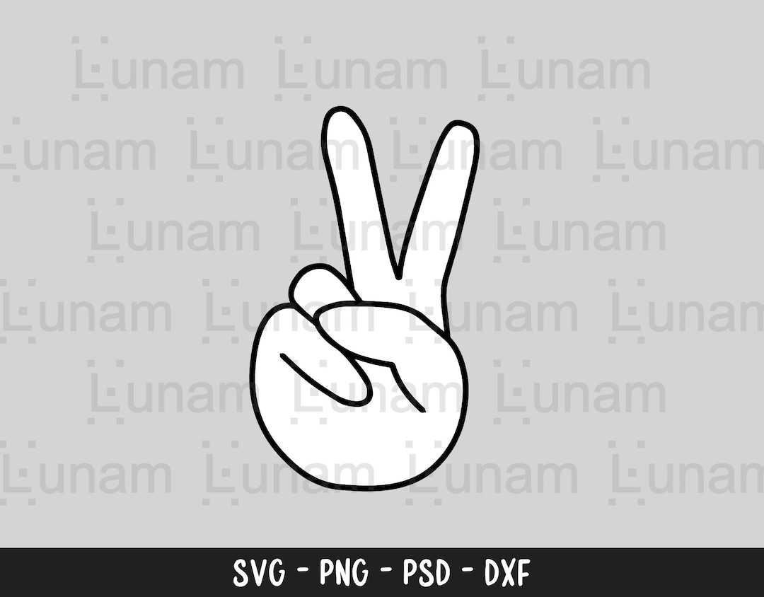 Hand Peace Sign Svg, Peace Sign Svg, Peace Svg, Peace Love Svg, Peace ...