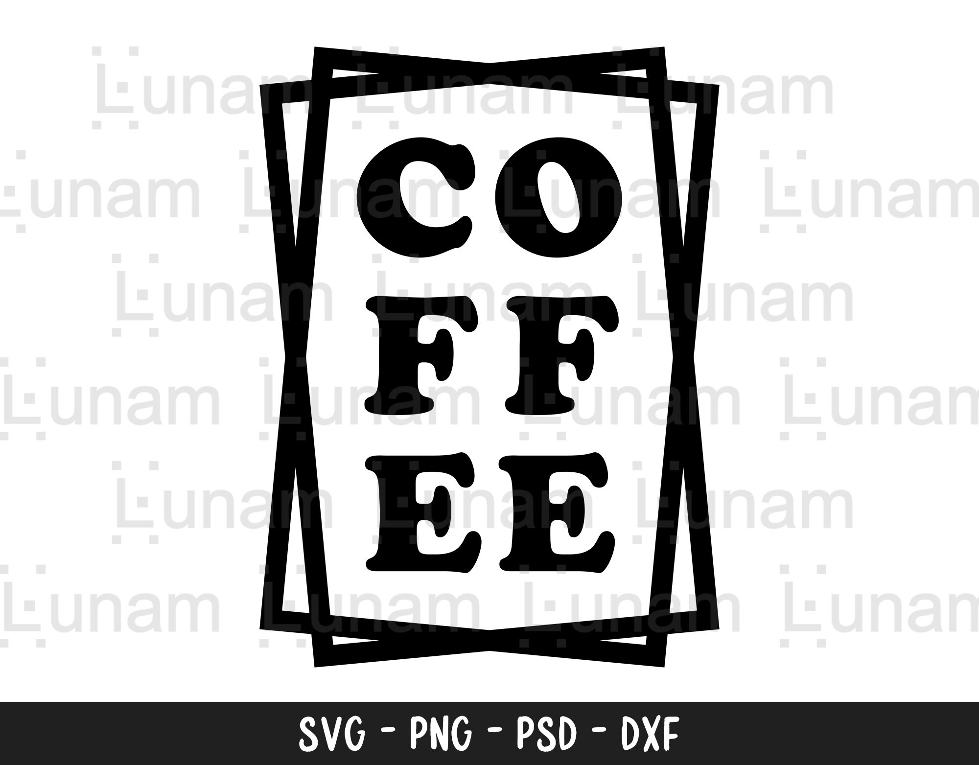 Coffee Square Svg Coffee Svg for Shirts Coffee Png Coffee - Etsy Canada