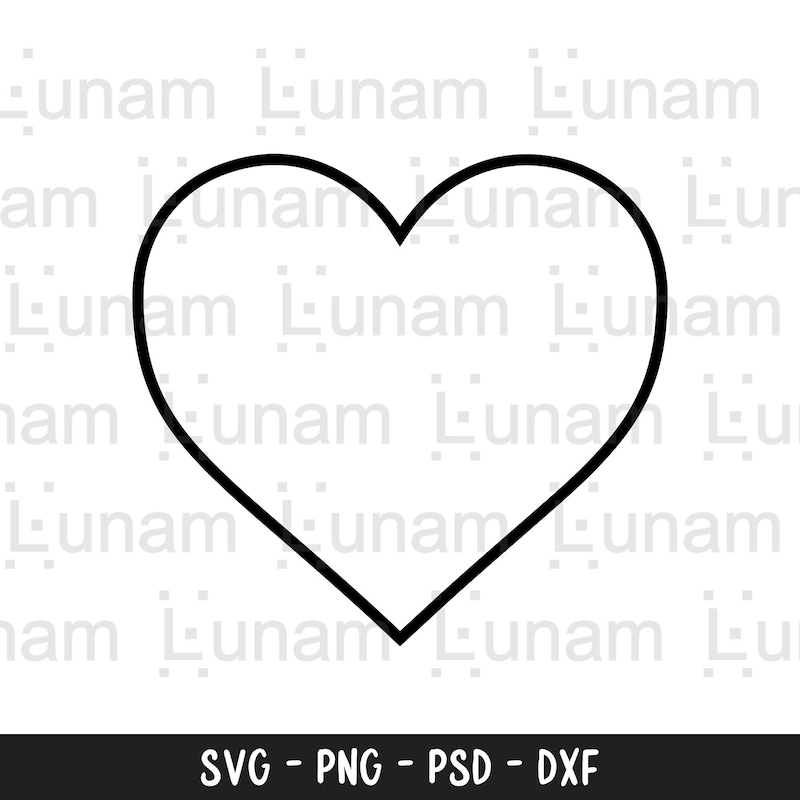 Heart Svg Files - Etsy