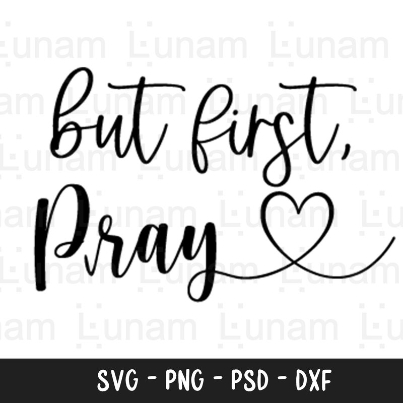 Pray First - Etsy