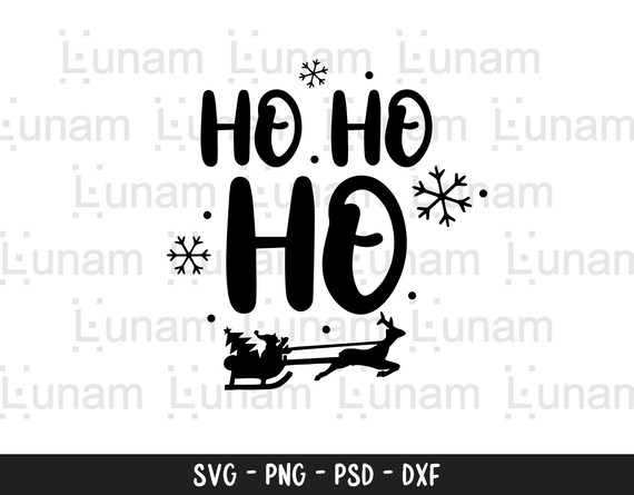 Hohoho Svg Santa Svg Christmas Svg Holiday Svg Santa Claus - Etsy