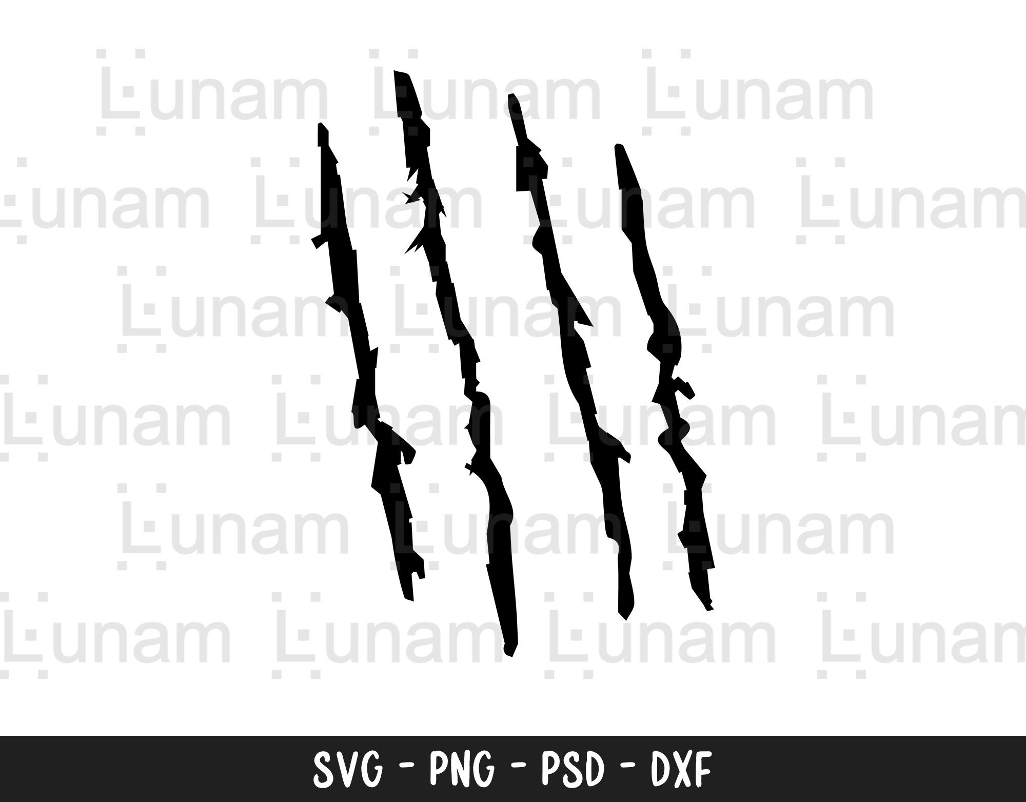 Claw Marks SVG, Scratches Svg, Jurassic Svg, Scratch Marks Svg, Instant ...