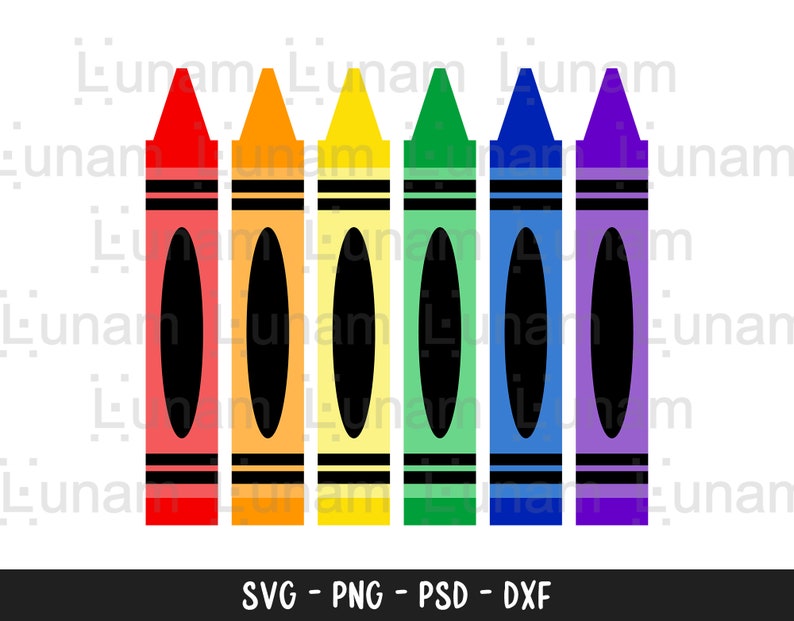 Crayon Svg Crayon Set Svg Crayon Cut File Crayon Svg Design - Etsy