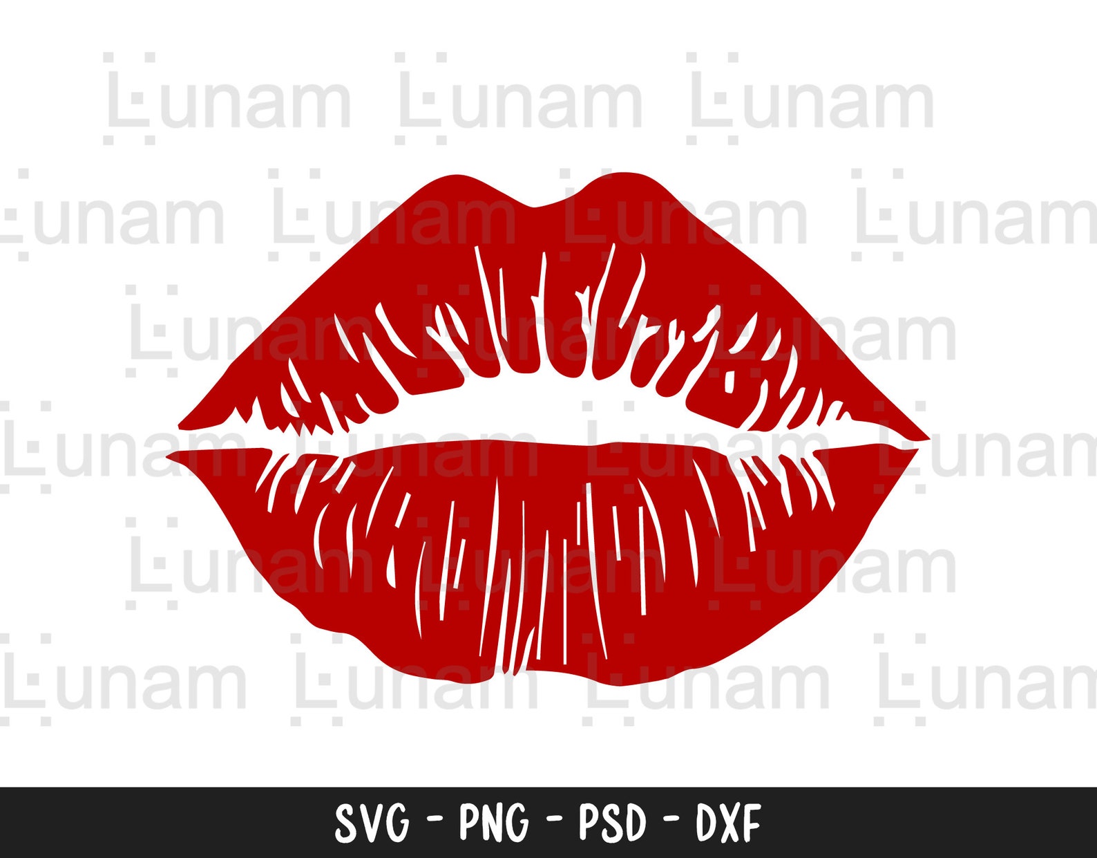 Lips Svg, Red Lips Svg, Kiss Svg, American Lips Svg, Kiss Design ...