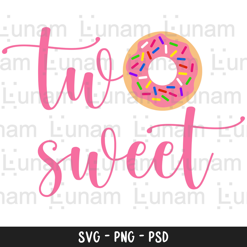 Two Sweet Svg - Etsy